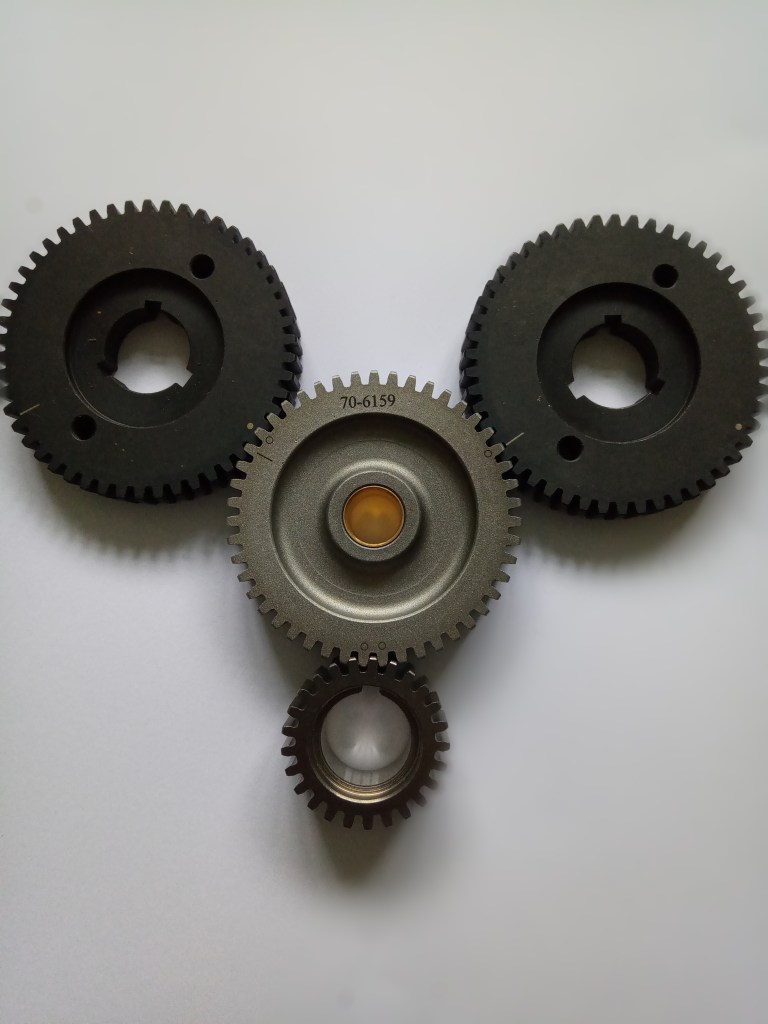 00-0079 TIMING GEAR SET (UNIT). T120 T140 - Springham Engineering